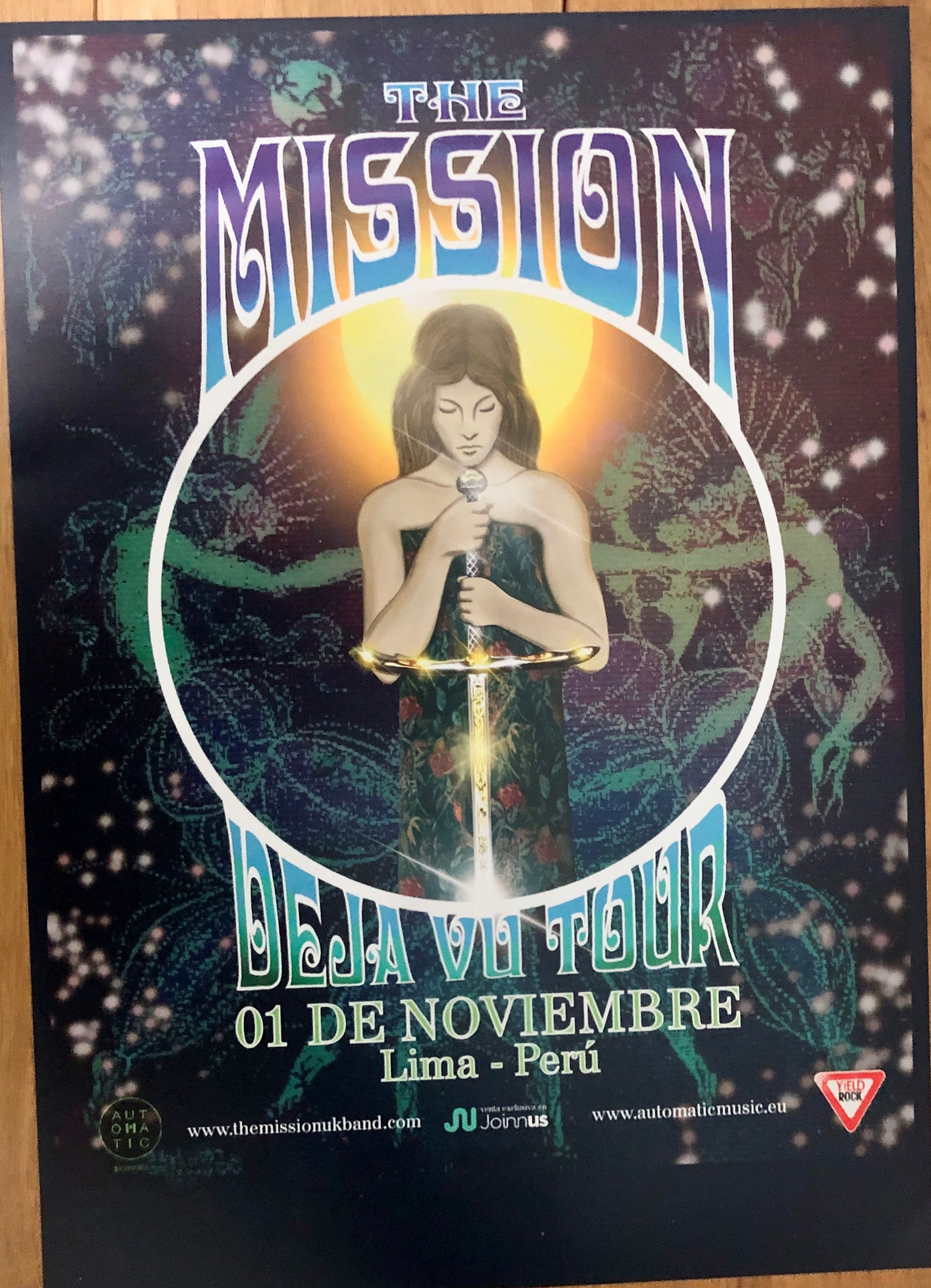 THE MISSION: Art Poster (A3) - Limited Edition of 50 | Dakota Music Media